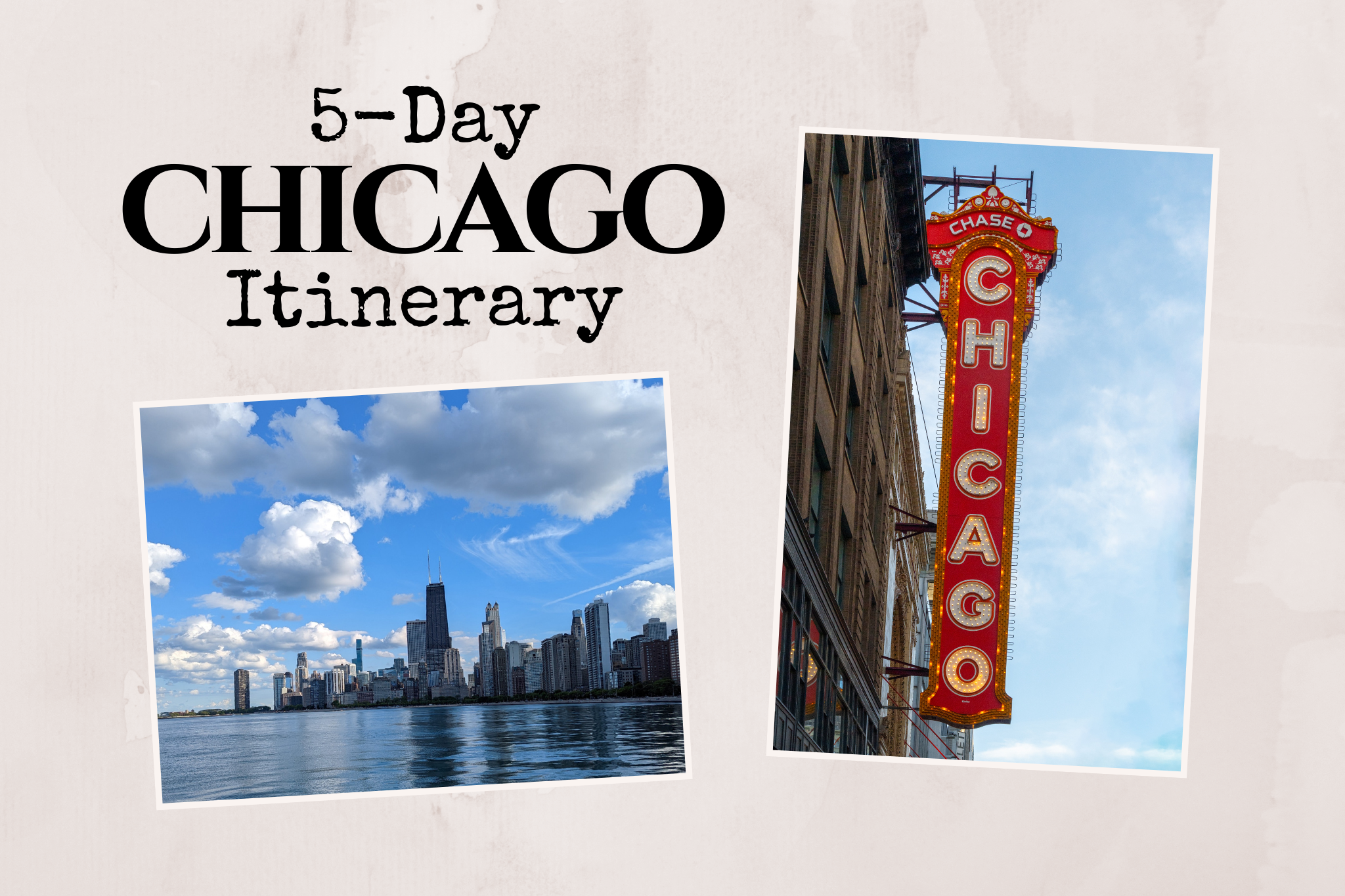 My 5-Day Chicago Itinerary – Happy Lil’ Traveller